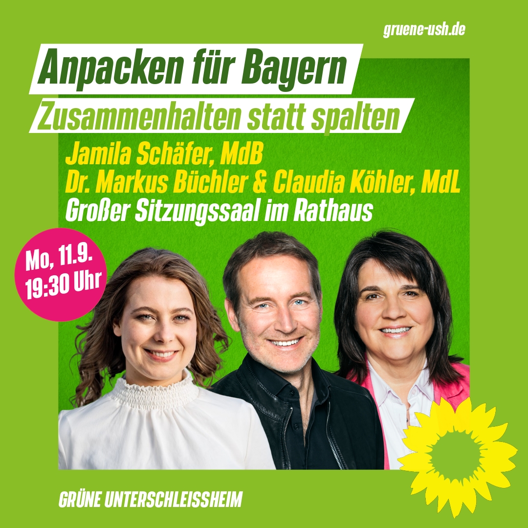 Anpacken für Bayern – Zusammenhalten statt spalten | Unterschleißheim